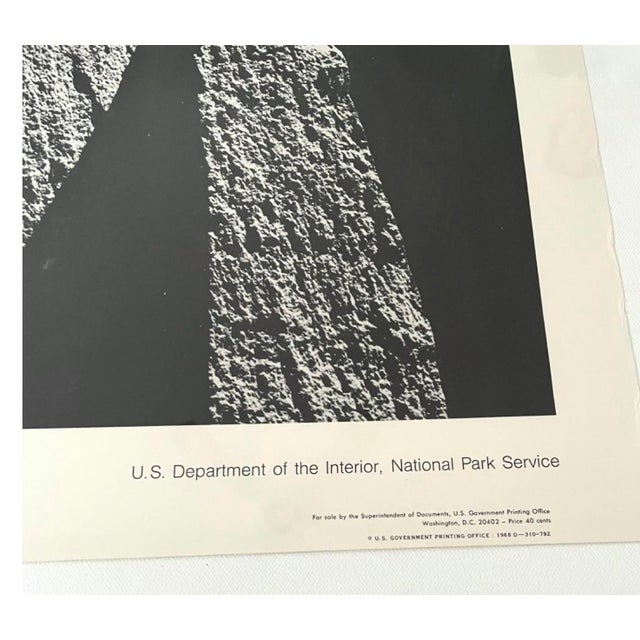 Rare Ansel Adams Lilthograph Print (1968), National Parks u.s.a., Lava ...