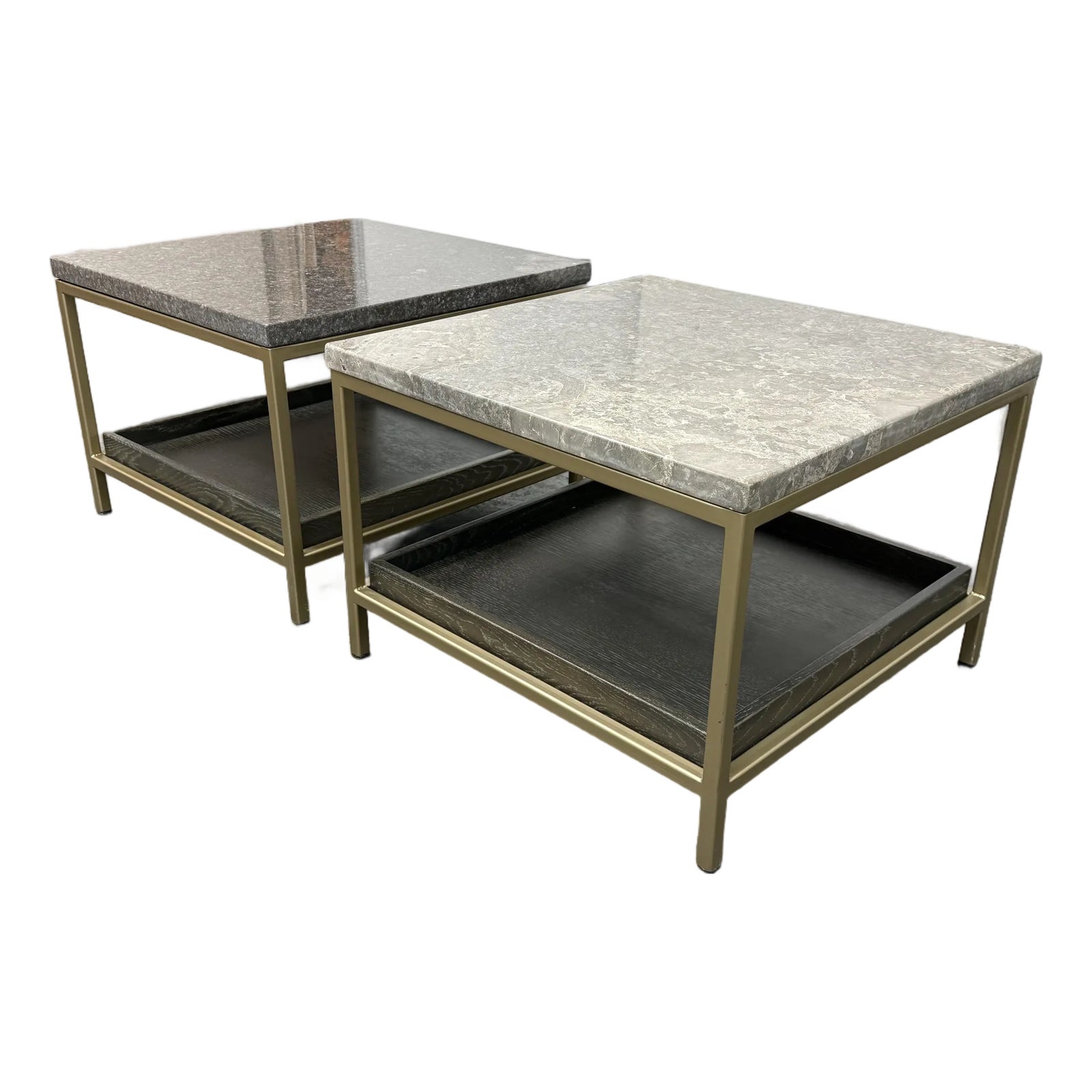 Sunpan Modern Arden Side Tables, Pair | Chairish