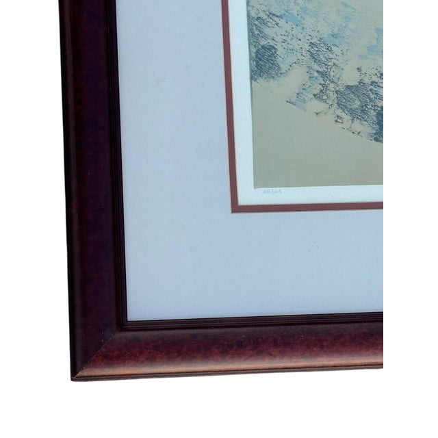 Late 20th Century Argus Framed & Signed Monoprint by Artist Timothy ...