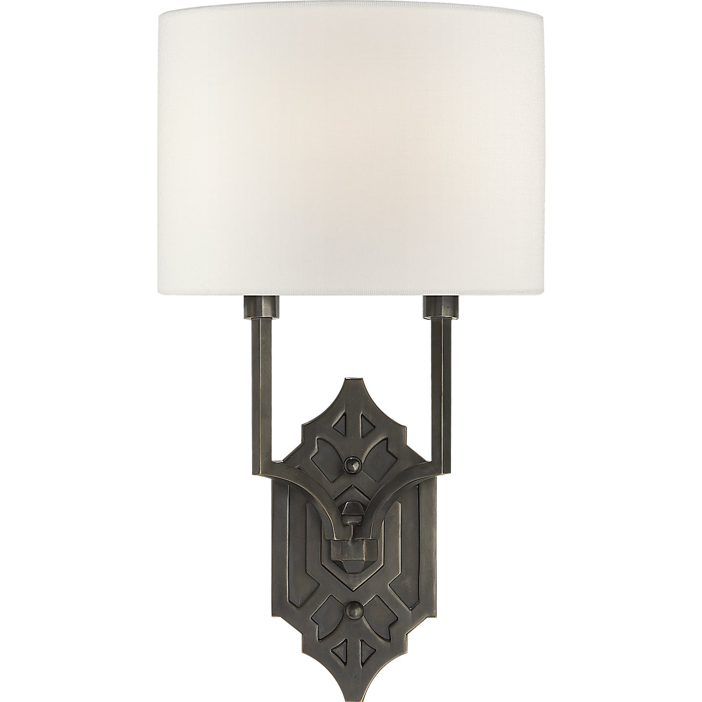 Thomas O'Brien for Visual Comfort Signature Silhouette Fretwork Sconce ...