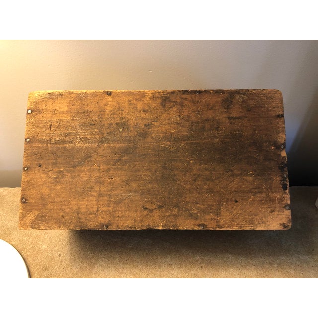 Antique Wooden Atlas Powder Co. Blasting Caps Box | Chairish