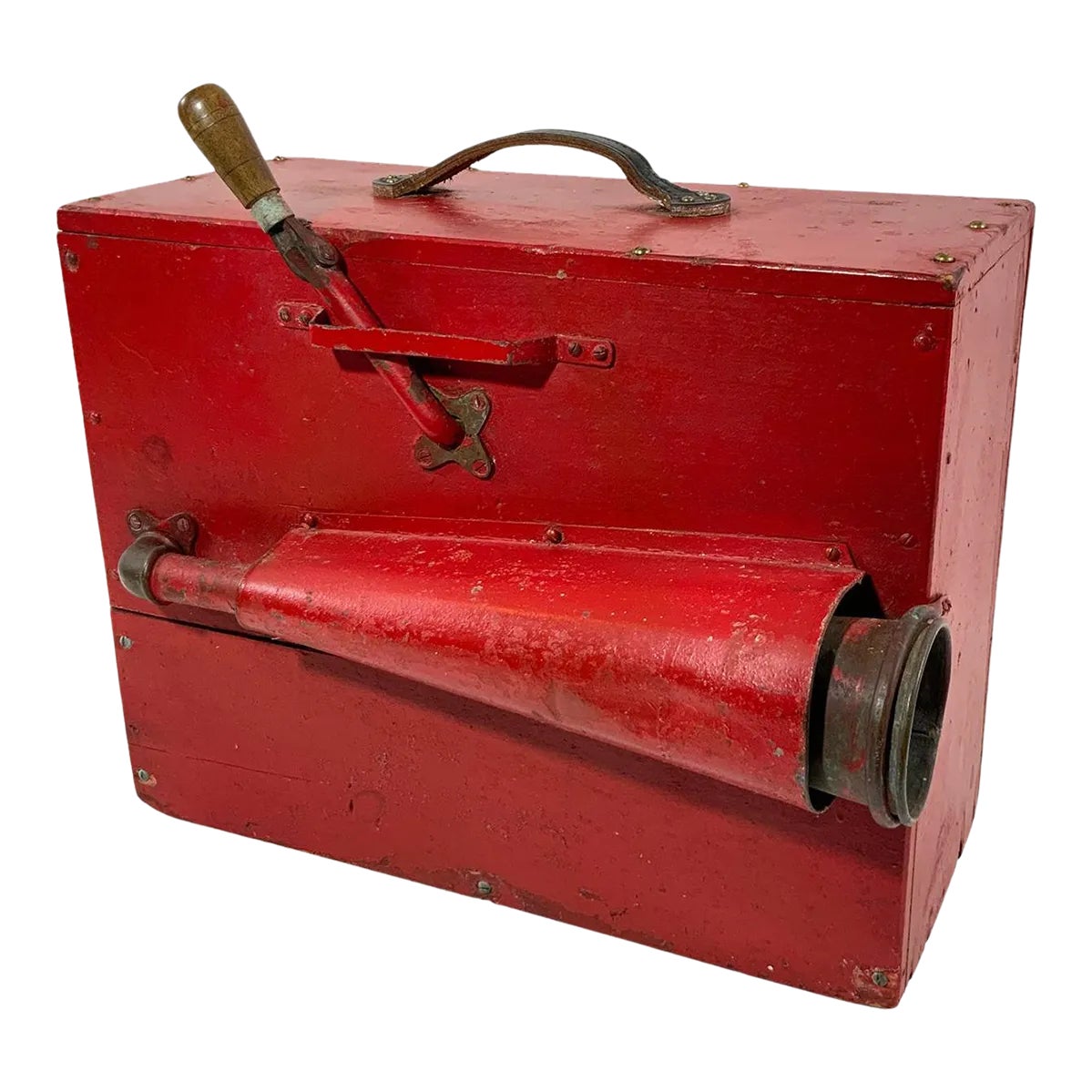 Ships Foghorn with Shrouded Trumpet | Chairish