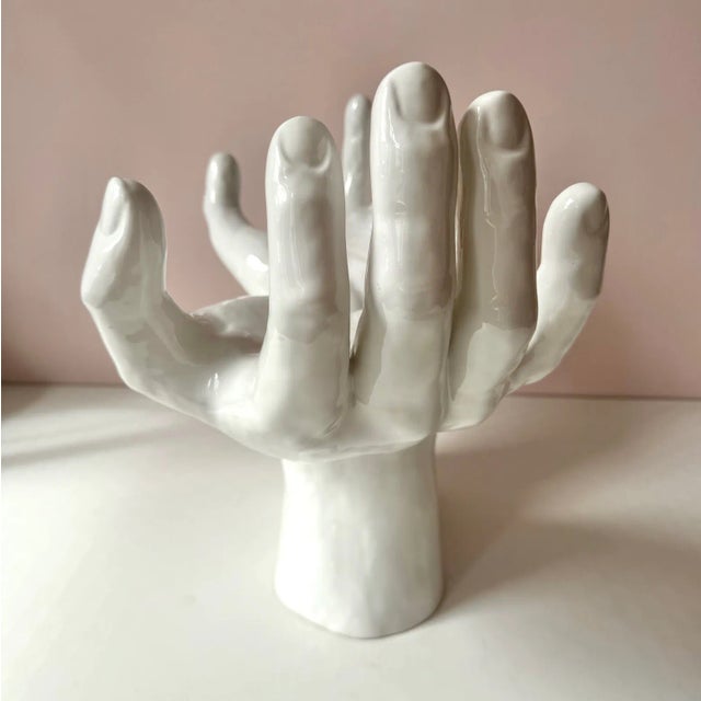 1970s Vintage Extra Large “Open Hands” Sculpture by Taste Setter for ...