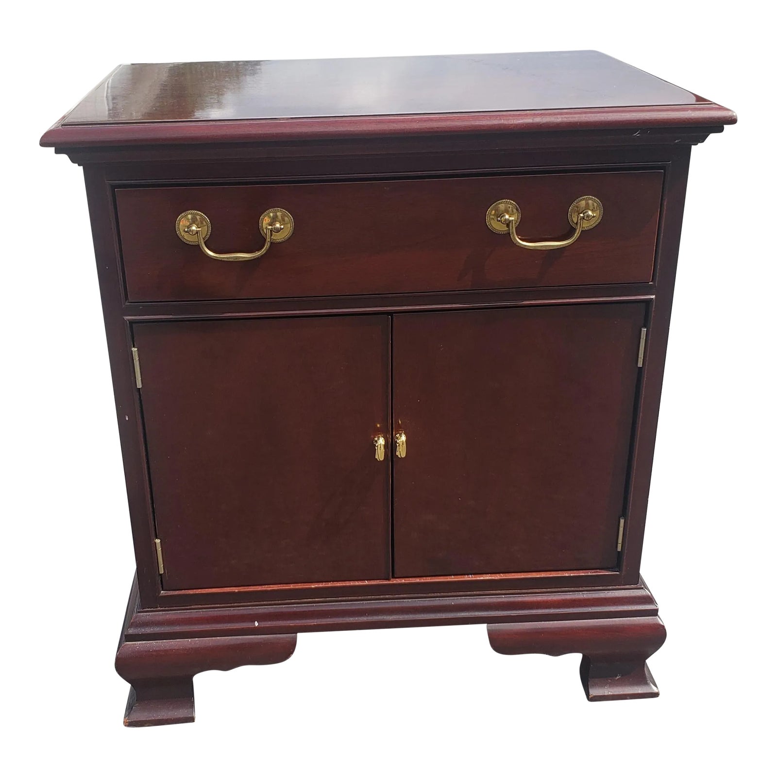Councill Furniture Single Drawer Bedside Table Nightstand | Chairish