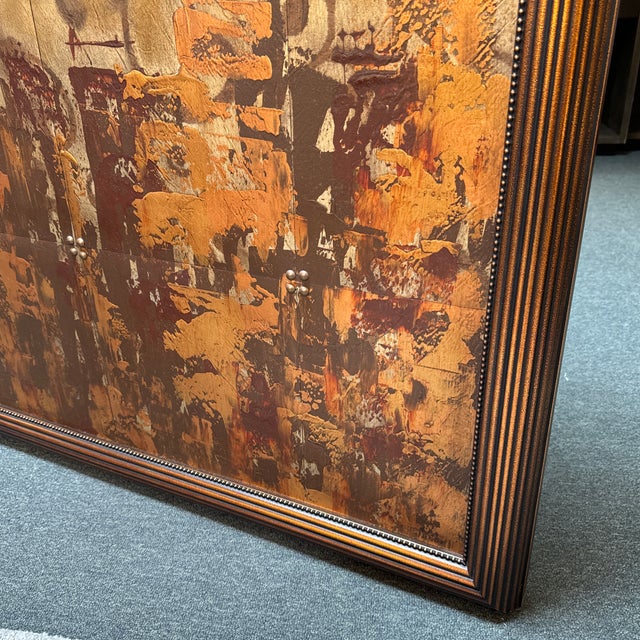 Art in Nature Southern Harvest Abstract Painting | Chairish