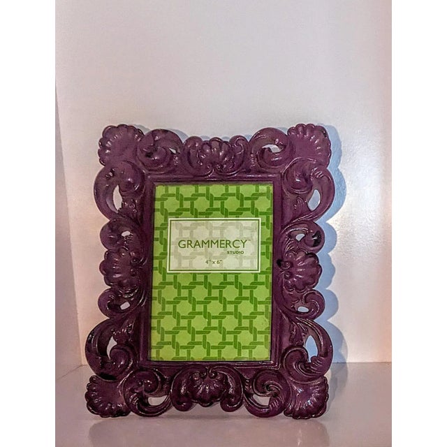 2000s Grammercy Baroque Style High Gloss Picture Frame | Chairish