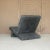 Cast Resin 'Wavebreaker' Chair, Coal Stone Finish by Zachary A. Design ...