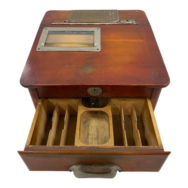 19th Century French Cash Register | Chairish