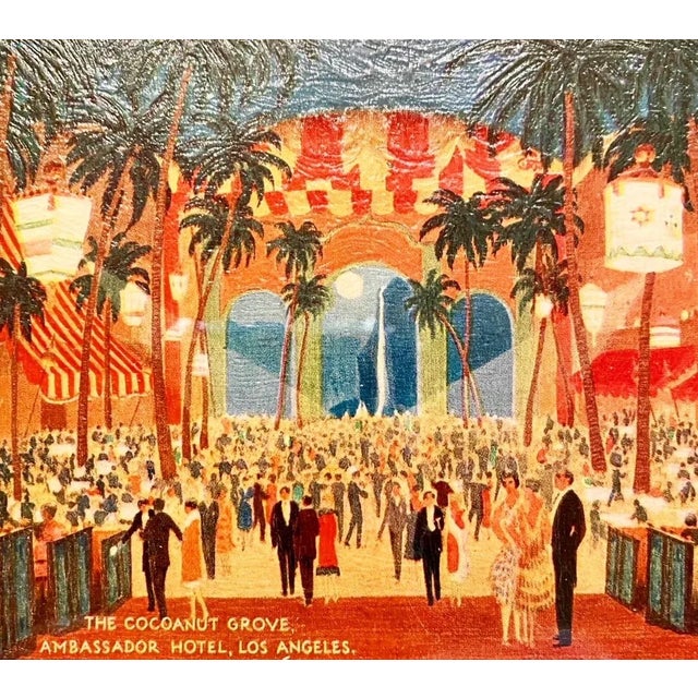 The Cocoanut Grove Nightclub Ambassador Hotel Los Angeles Framed ...