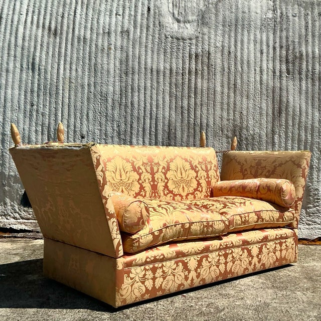 Vintage Regency George Smith Knole Sofa | Chairish