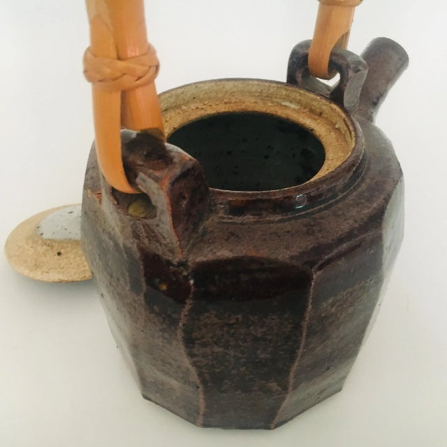 Warren MacKenzie Art Pottery Shino Faceted Tea Pot | Chairish