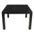 Faux Black Lizard Expandable Games Table | Chairish