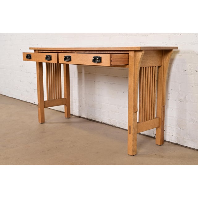 Stickley Mission Oak Arts & Crafts Buffet Server or Console Table ...