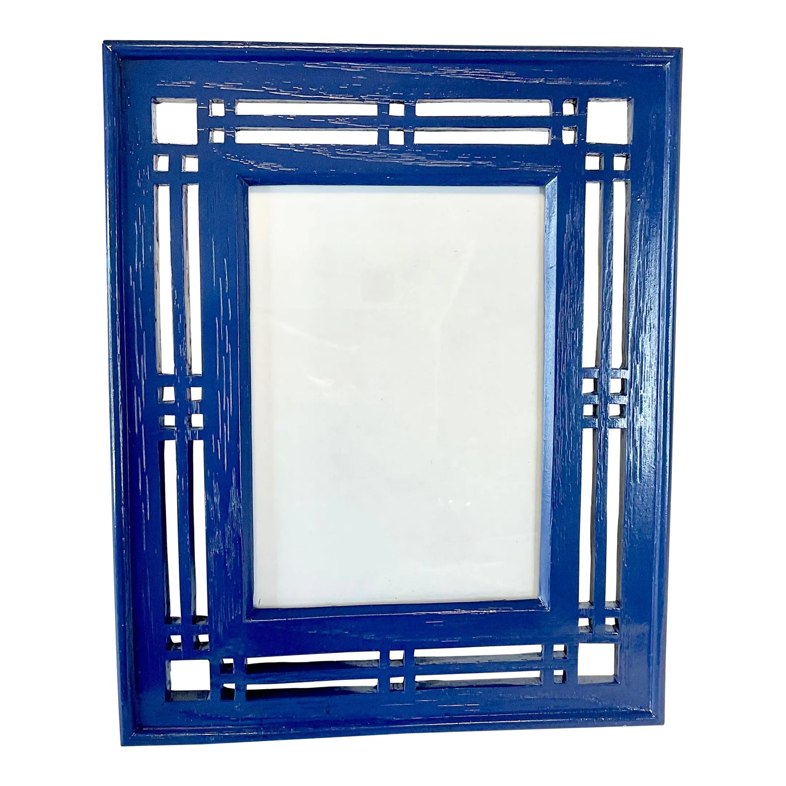1980s Vintage Arts & Crafts Mission Style Royal Picture Frame, 5” X 7 ...