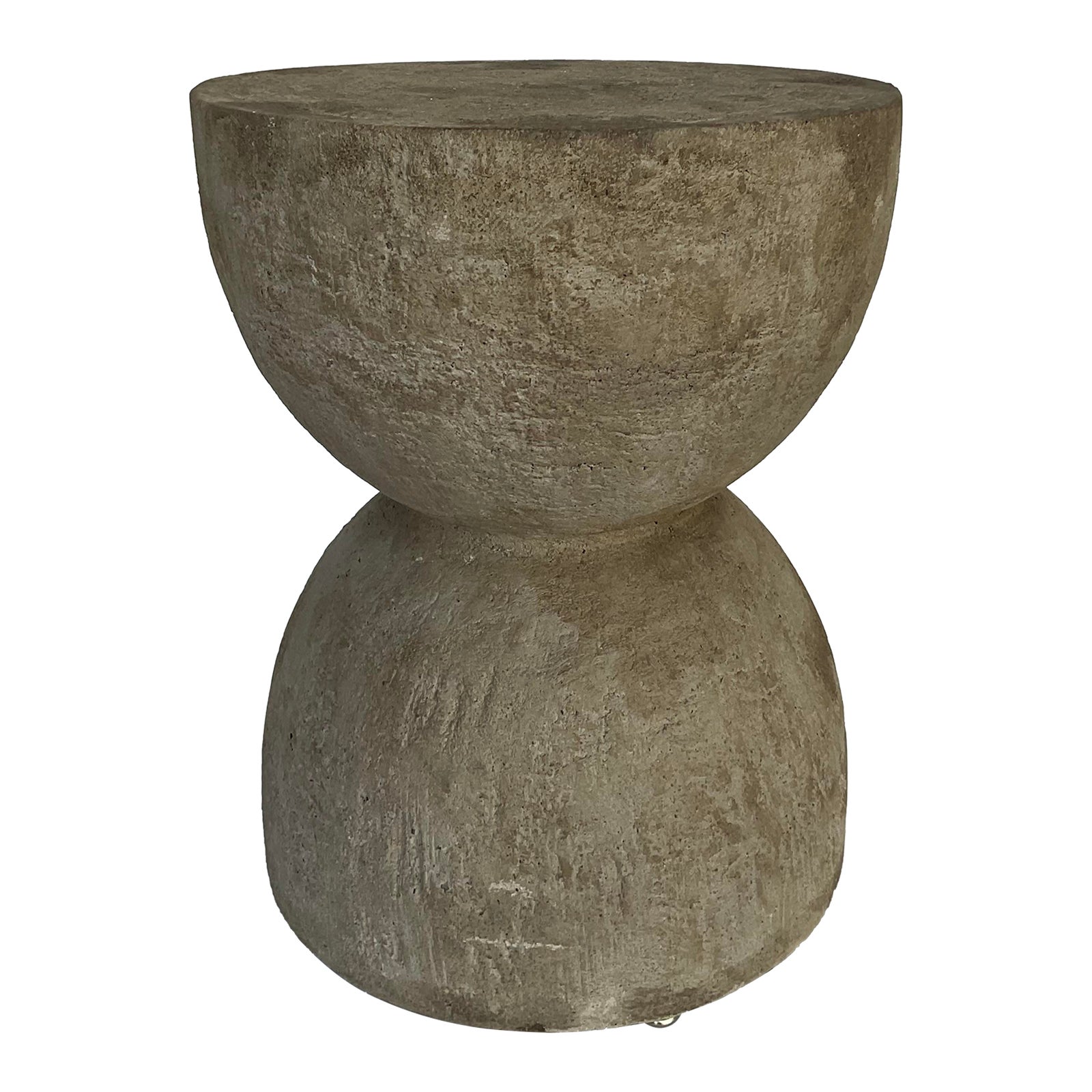 Currey & Co. Organic Modern Concrete Bosco Accent Table | Chairish