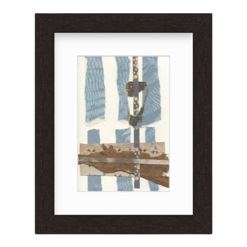 "Sonder" Contemporary Abstract Mixed-Media Collage, Framed | Chairish