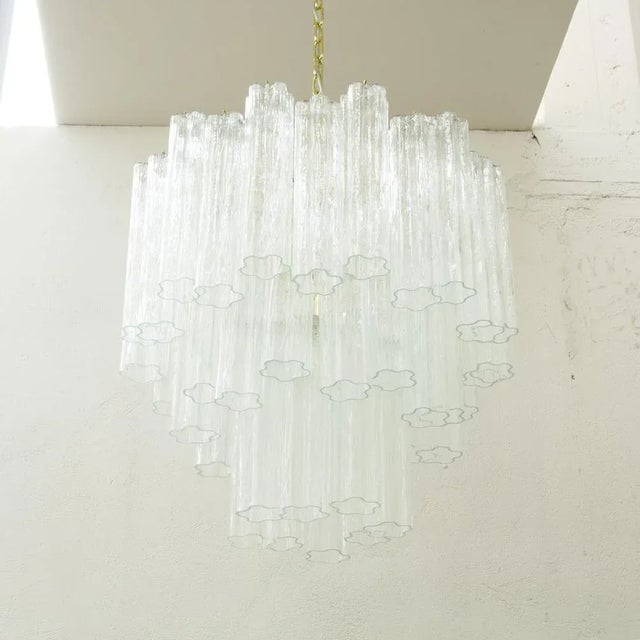 Murano Glass Trunks Ceiling Chandelier, 1980s | Chairish
