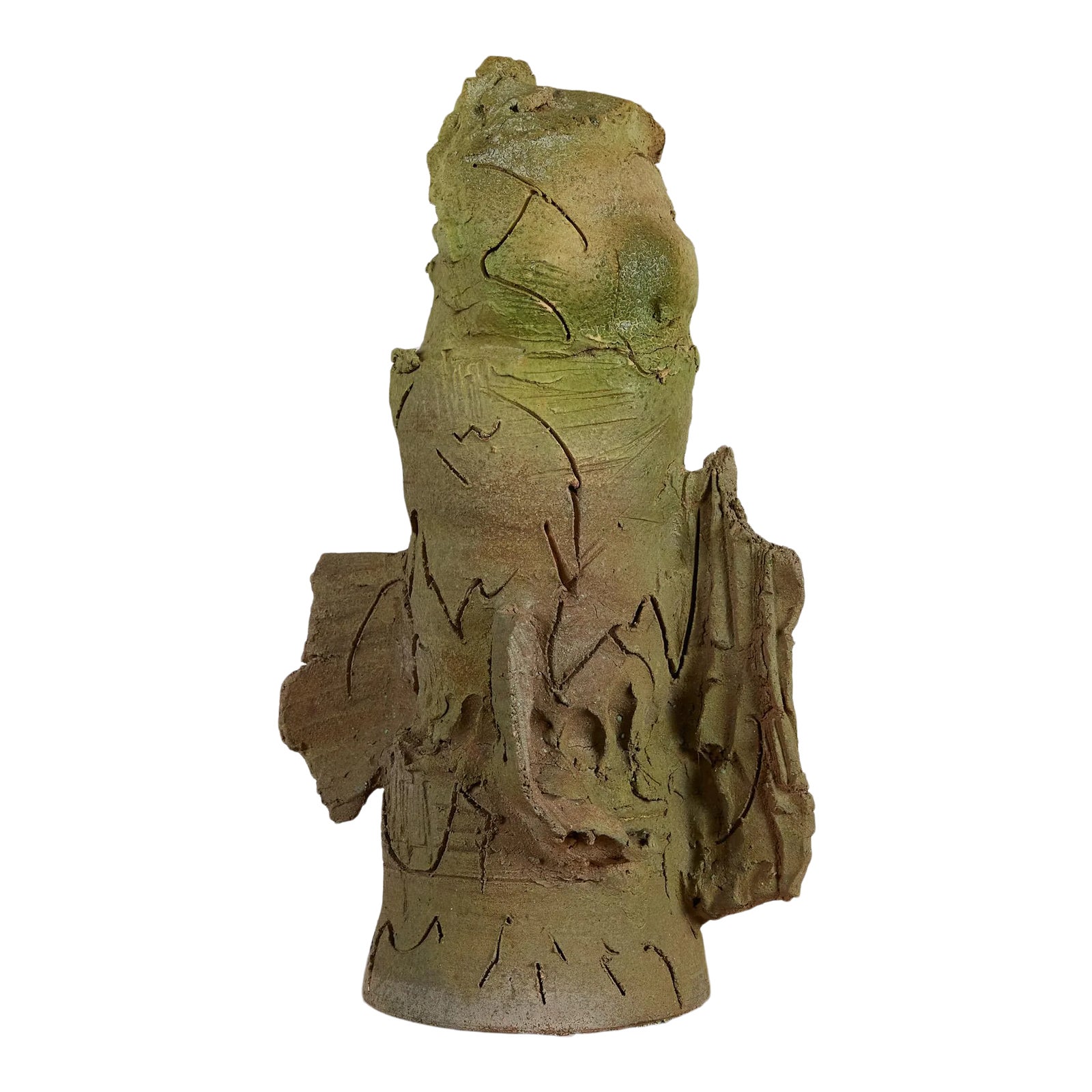 Stan Bitters Ceramic Sculpture | Chairish