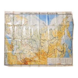 Vintage & Used Maps for Sale | Chairish