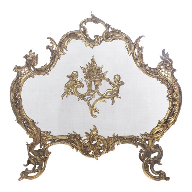 Antique French Screen | Chairish