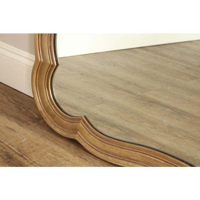 Fancher Vintage French Provincial Style Fruitwood Wall Mirror | Chairish