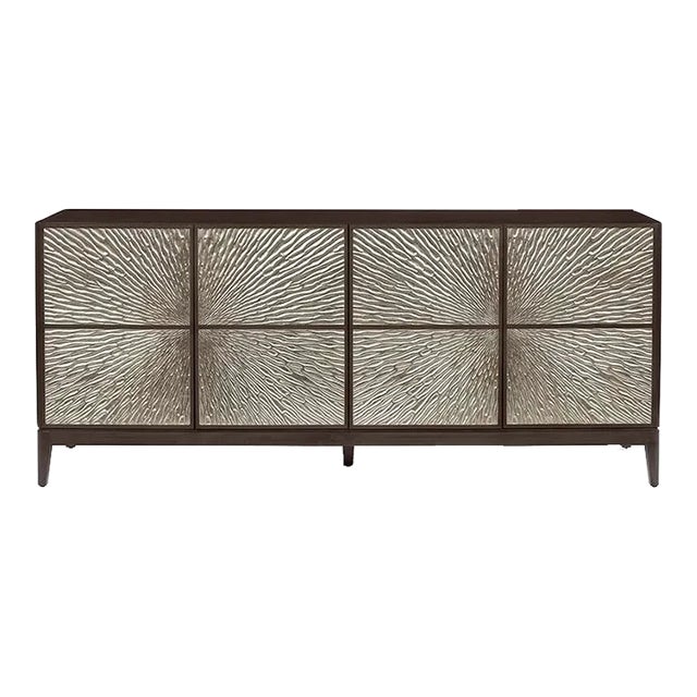 Woodbridge Furniture Radial Media Cabinet | Chairish