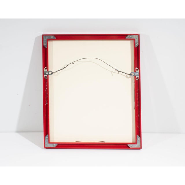 1957 Abstract Ink Drawing Signed by Gilbert Hancox | Chairish