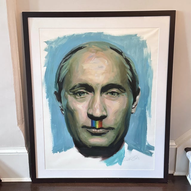 Signed, Original Juan Martin Oña Painting | Chairish