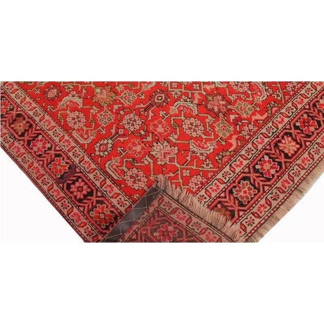 1930s Old Russian Shirvan Area Rug 4’3″ X 6’7″ | Chairish