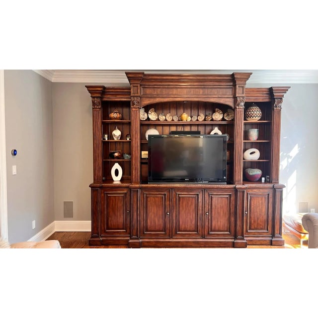 2000s Bernhardt Traditional Entertainment Center | Chairish