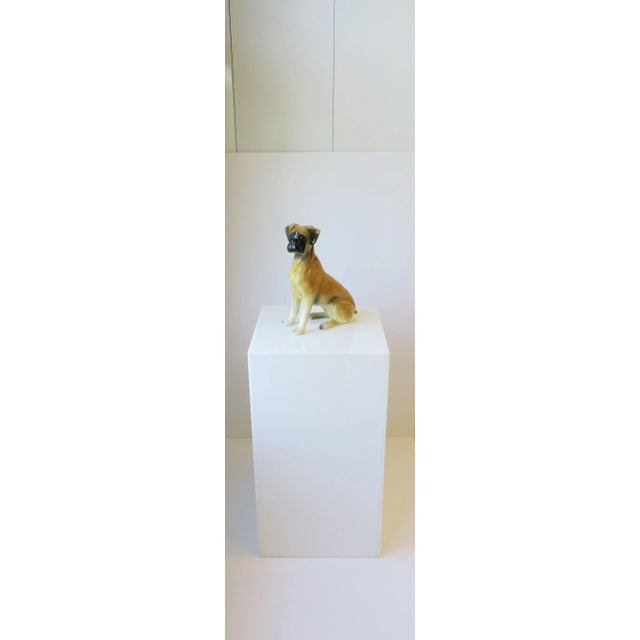 Ceramic Boxer Dog | Chairish