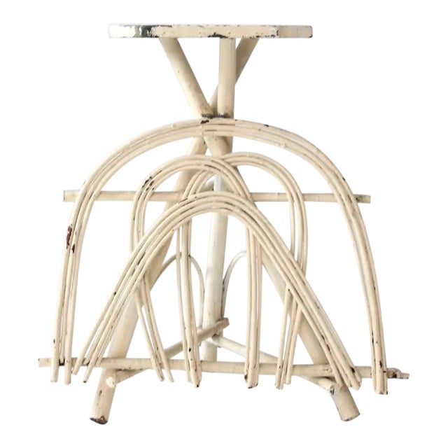 Antique Painted Twig Table | Chairish