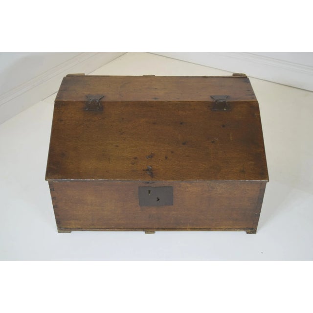 18th-Century English Georgian Bible Box | Chairish
