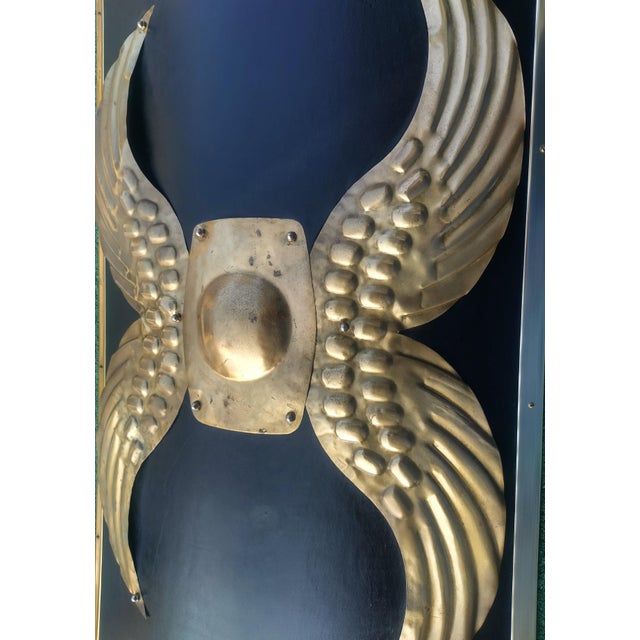 Custom Made Massive One of a Kind Brass Wings Decorative Sculptural ...
