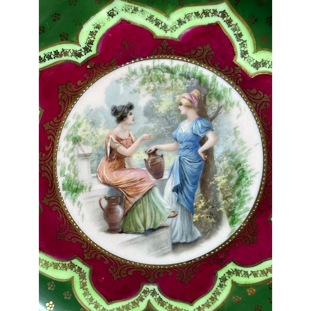 Vintage Plate Imperial Crown China Austria (Import Stamp "N" and Crown ...