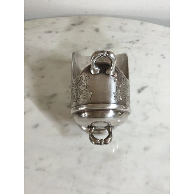 Vintage Silver Plate Sugar Scuttle | Chairish