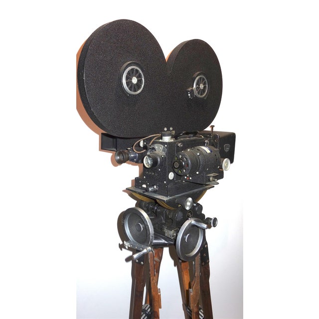 Mid Century Usa Made Complete Mitchell Motion Picture Camera Displayed ...