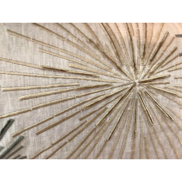 5 Yards Romo Embroidered Linen | Chairish