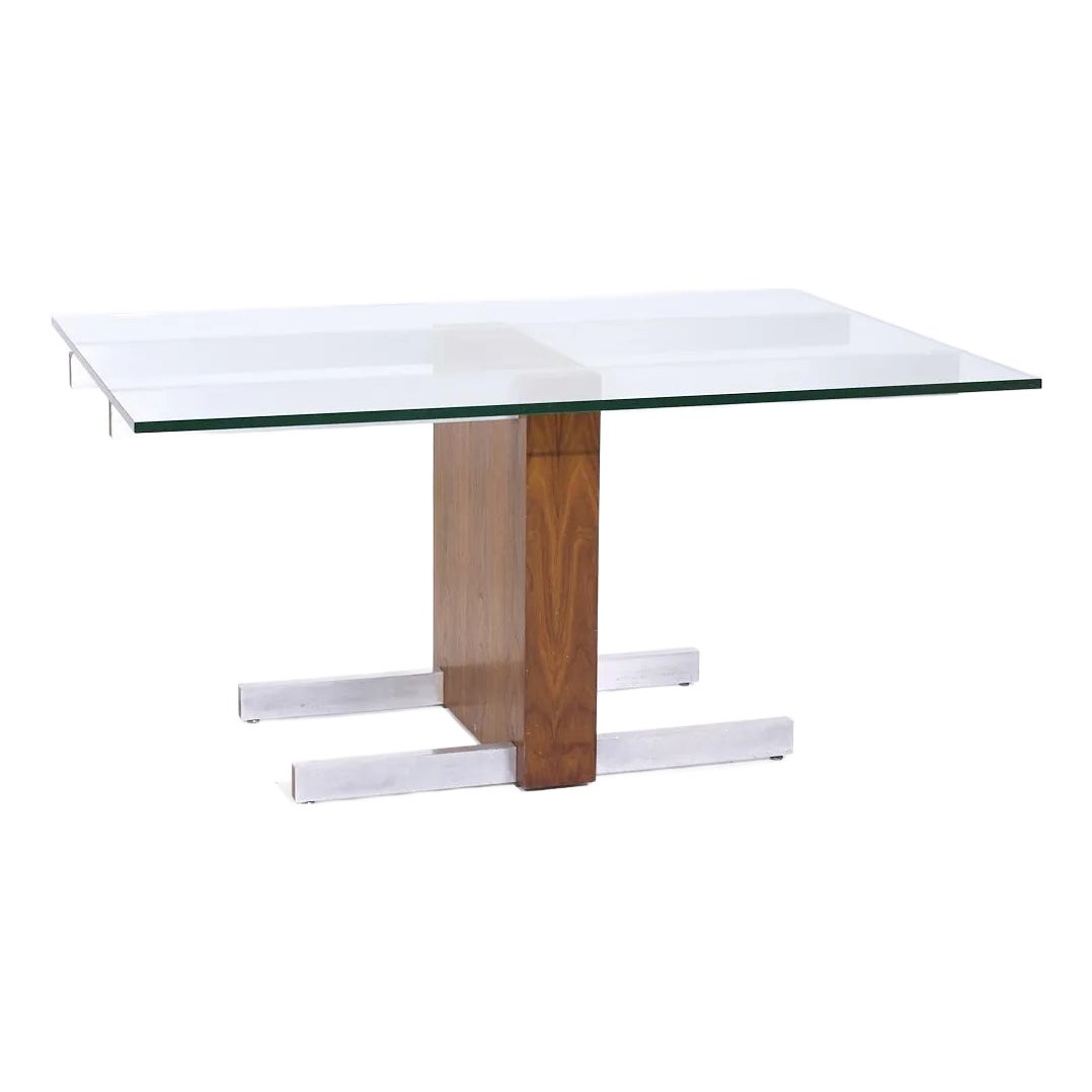 Vladimir Kagan Mid Century Cubist Dining Table | Chairish
