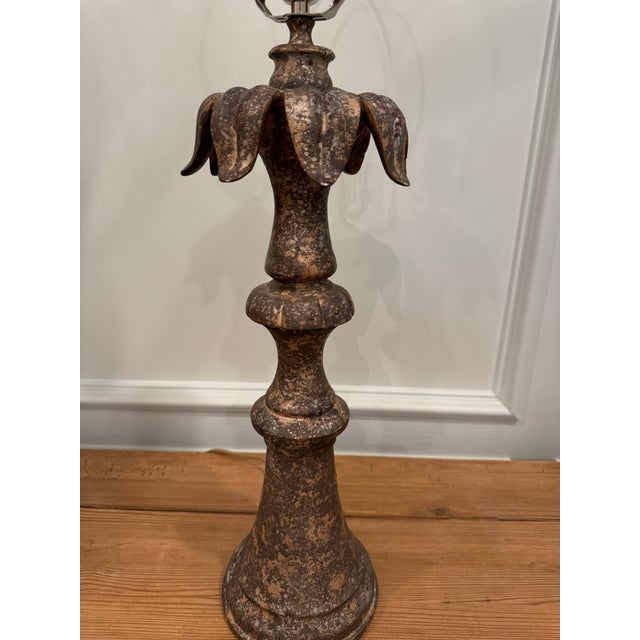 Aidan Gray Wood Lamp | Chairish