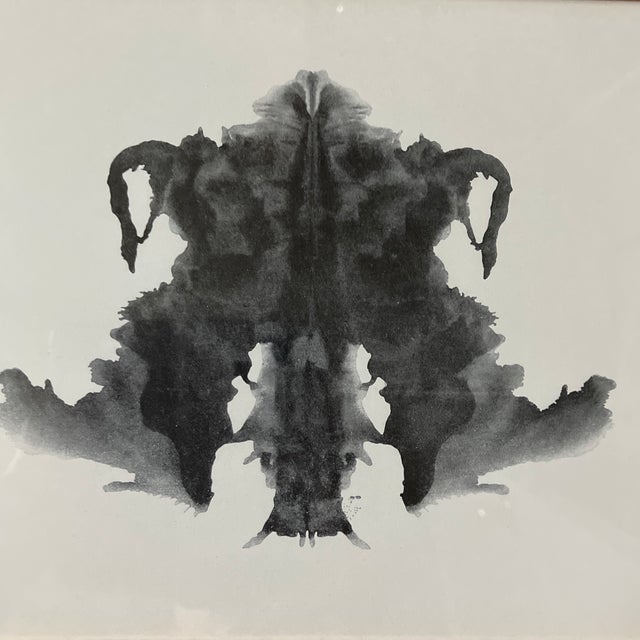 1930’s Original Hermann Rorschach Inkblot Tests or Psycho Diagnostic ...