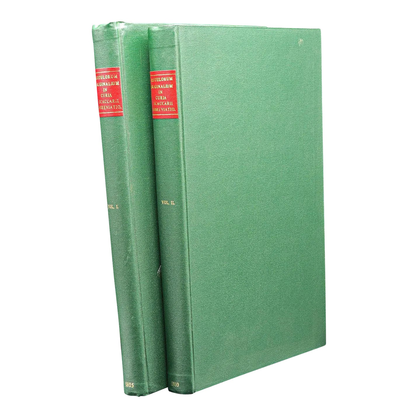 1810's 2 Vols Antique Reference Book Set | Chairish