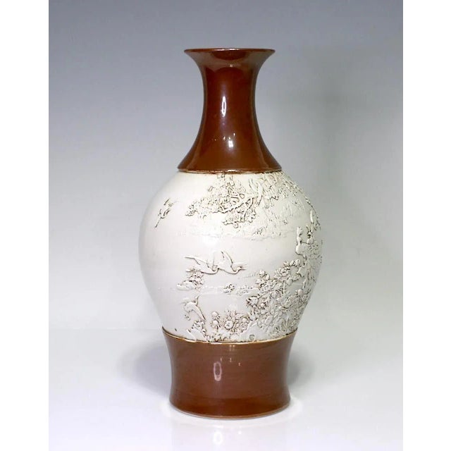 Rare Wang Bing Rong Chinese Cafe-Au-Lait & Cream Glaze With Flying ...