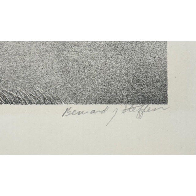 Original 1940 Bernard J Steffen 's Curve' Regionalist Landscape Wpa ...