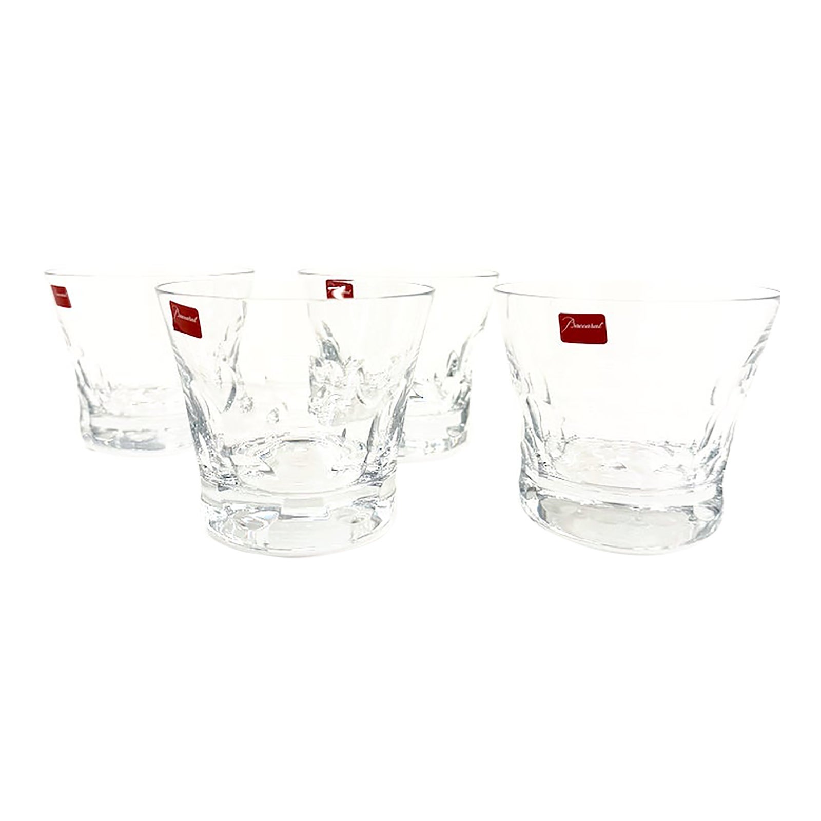 Baccarat Cocktail Glasses - Set of 4 | Chairish