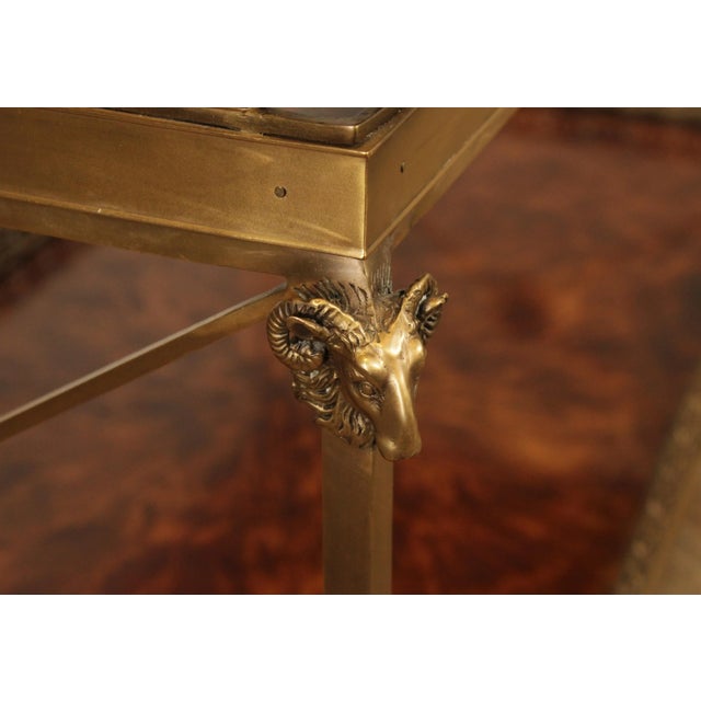 Theodore Alexander 'Althorp' Regency Style Mahogany and Brass Two Tier ...