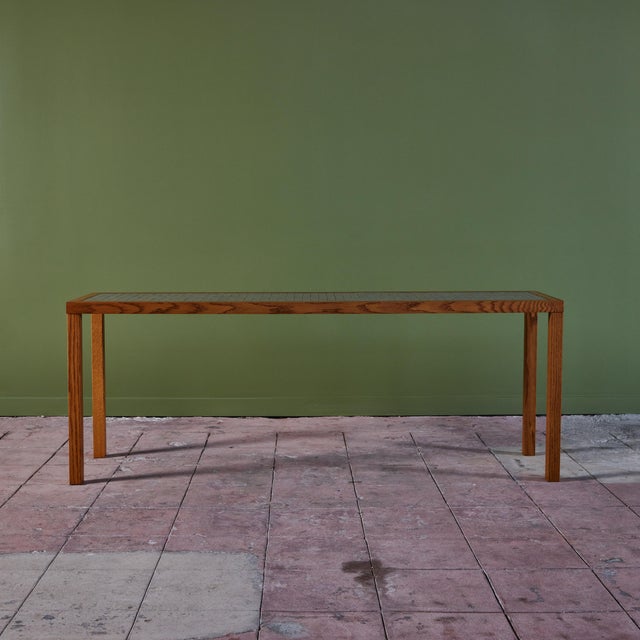 Gordon & Jane Martz Mosaic Tile Console Table | Chairish