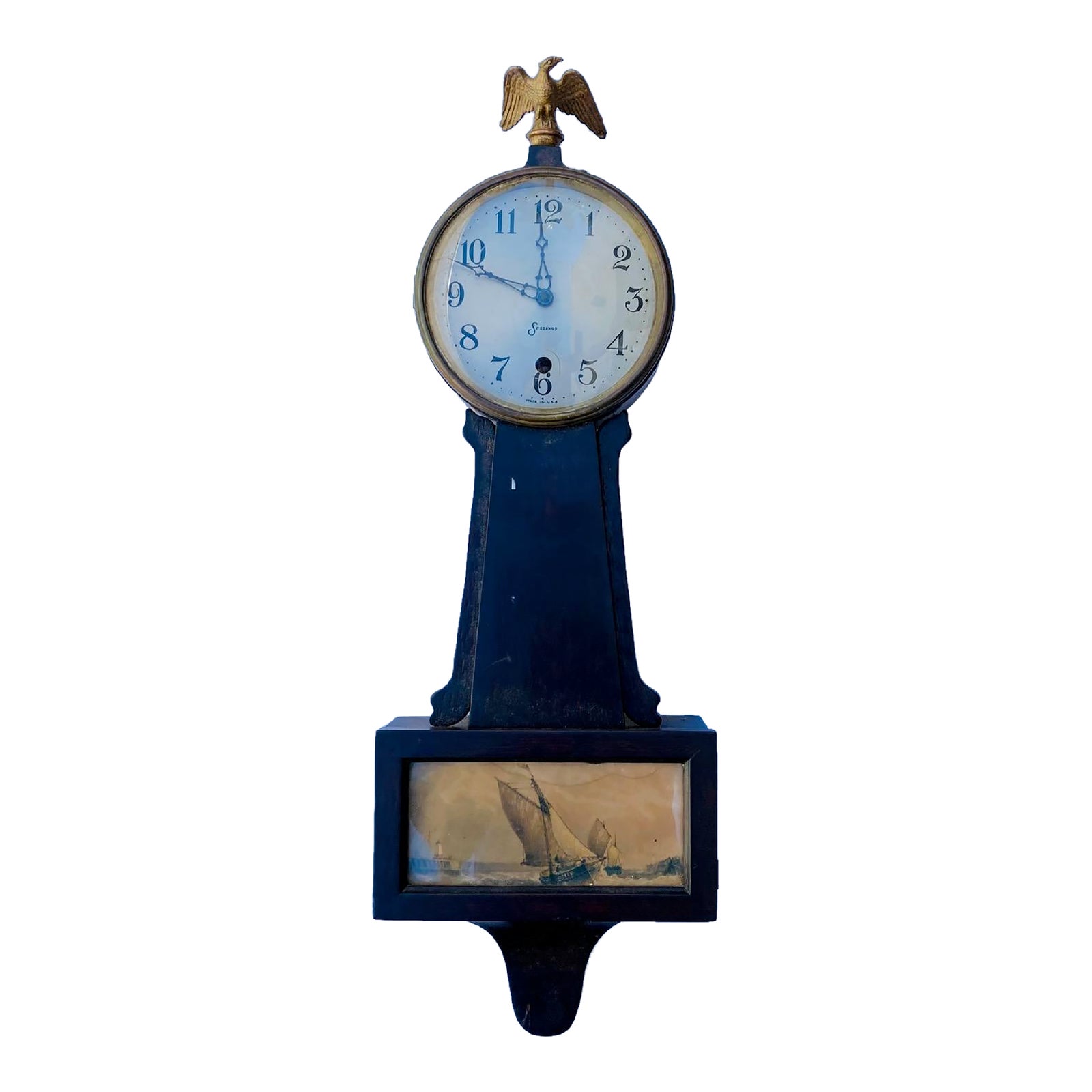 1920s Sessions Wall Clock | Chairish