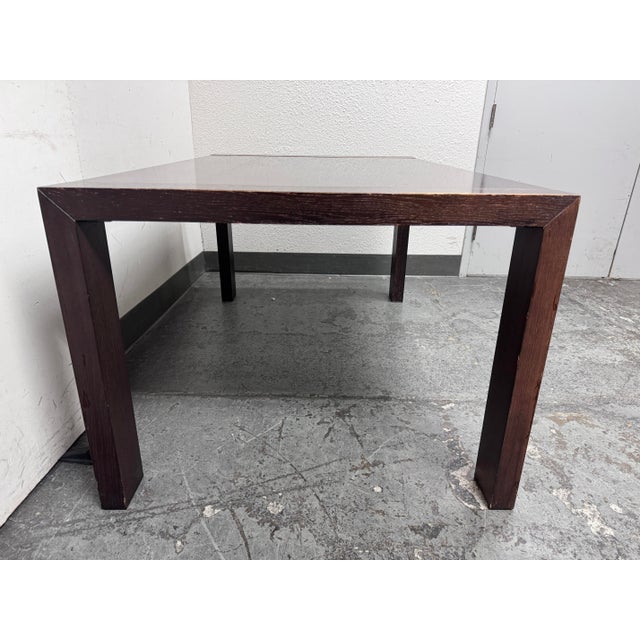 Calligaris Italian Expresso Rectangular Extension Table | Chairish