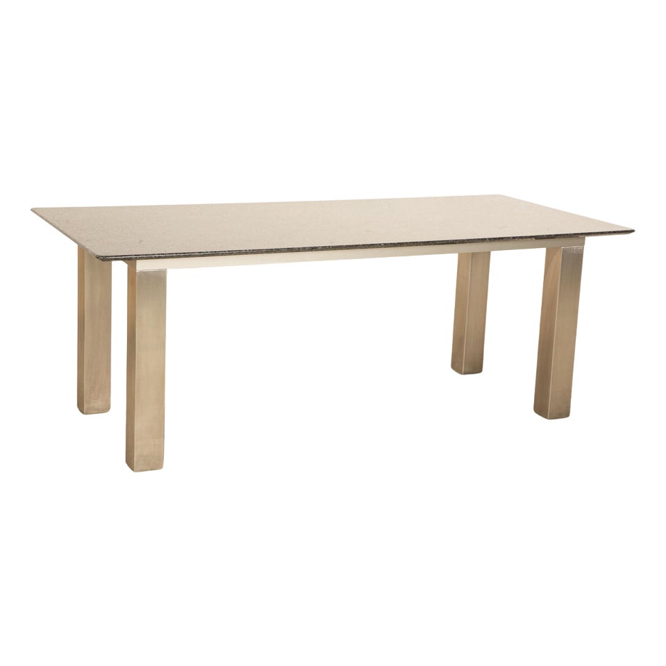 Granite Dining Table from WK Wohnen | Chairish
